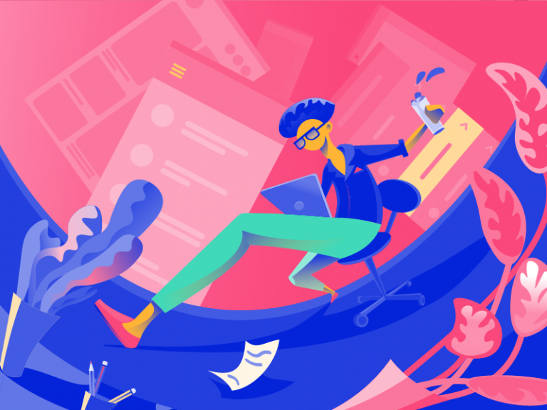 Bright Colors in UI Design: Strong and Weak Sides