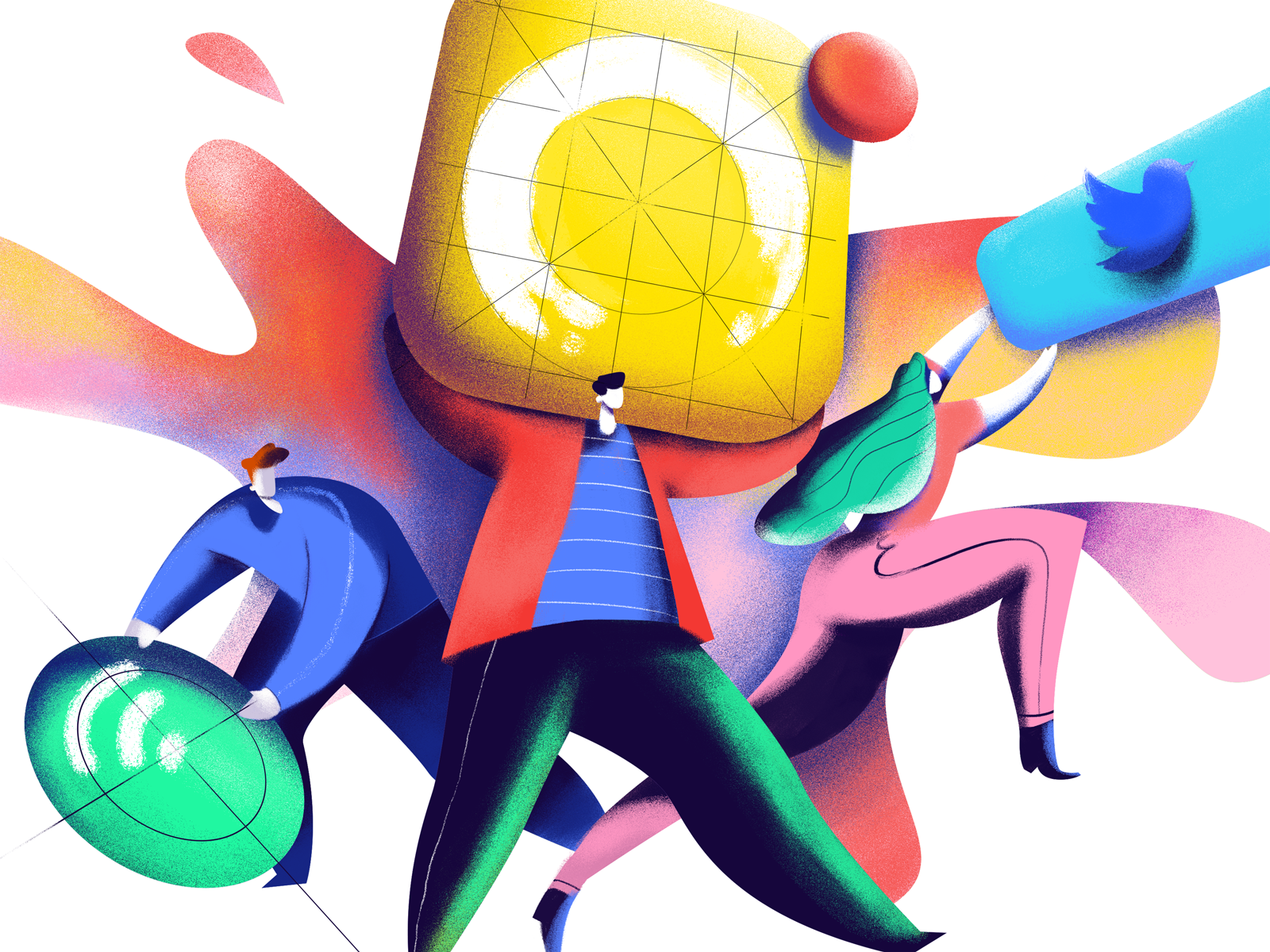 Digital Illustration: 26 Artworks About Design Process