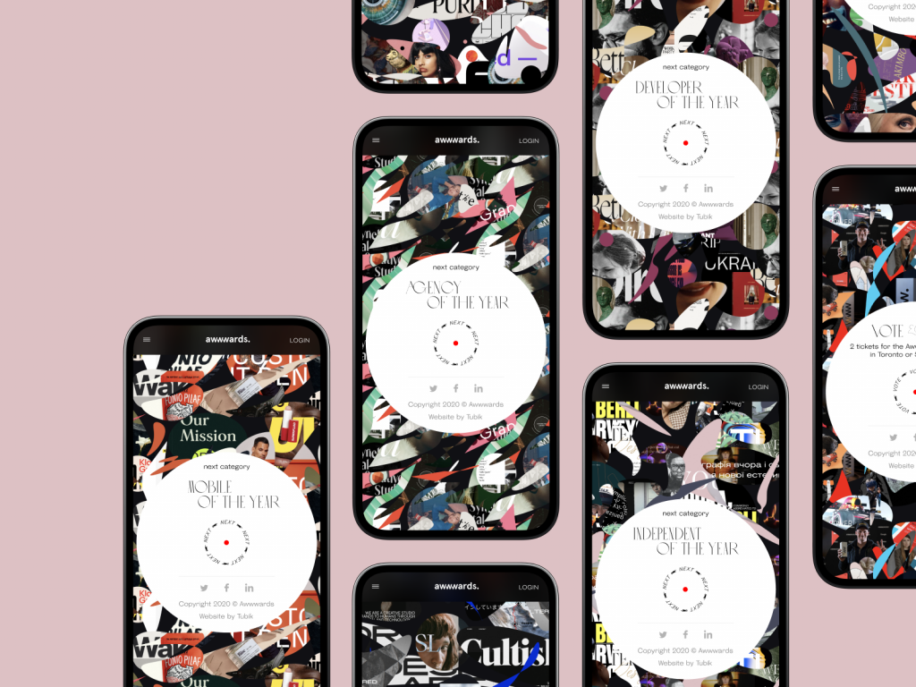 Case Study: Annual Awwwards 2020 Website Design