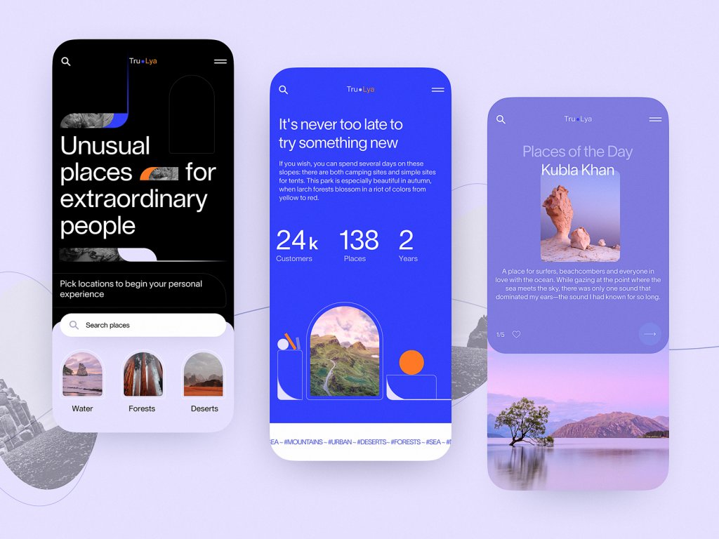 23 Impressive Web Design Concepts for Various Business Objectives