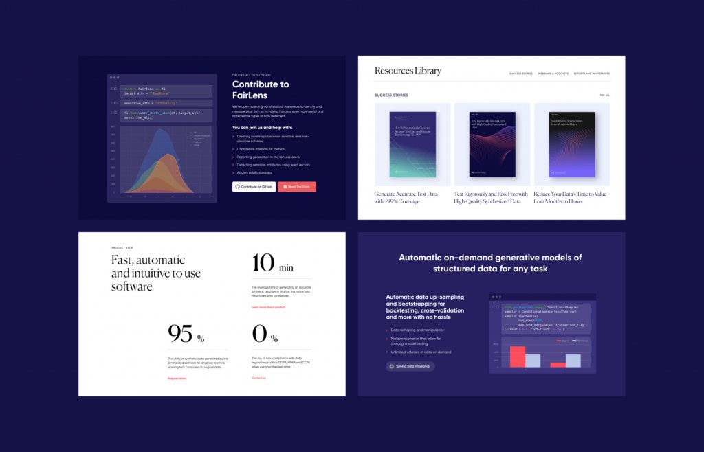 Case Study: Synthesized. Web Design for DataOps Platform - Tubik Blog ...