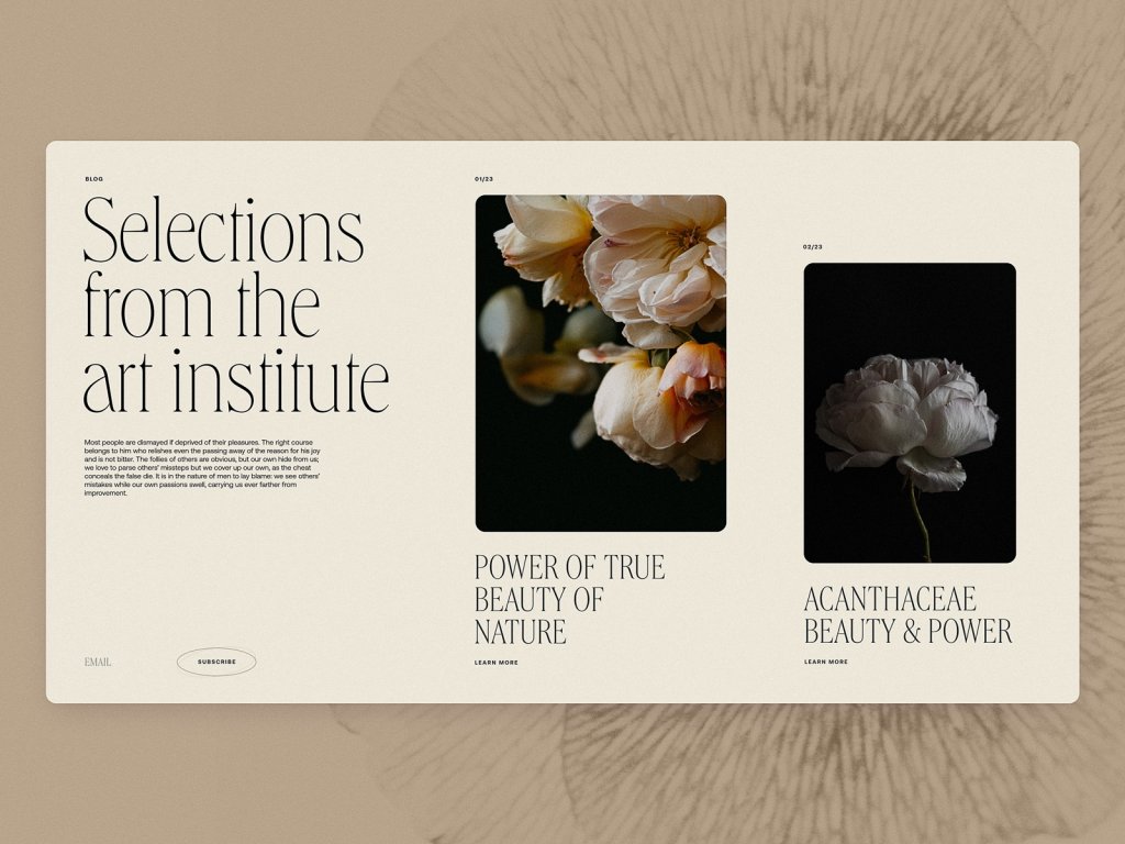 Information Beautified: Media and Editorial Website Designs