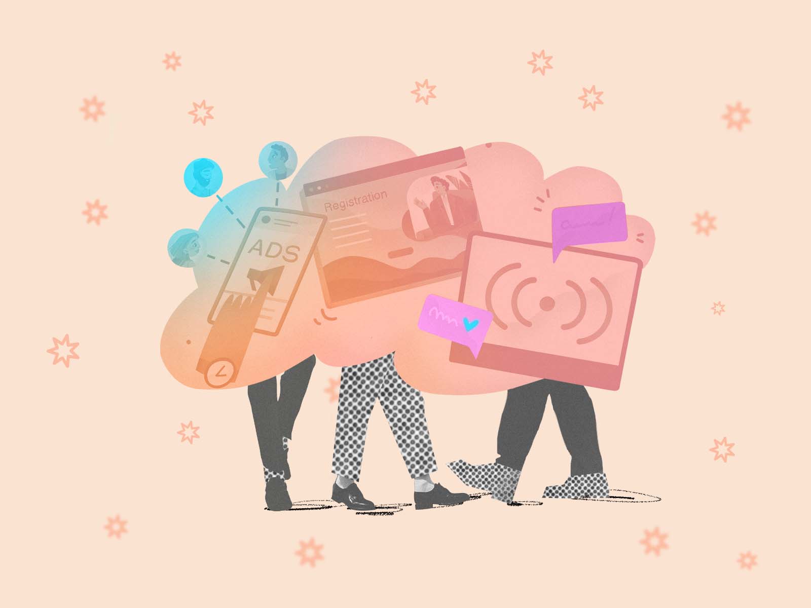 Case Study: CUBE. Illustration Set for Video Production Company - Tubik ...