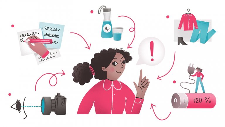 Case Study: CUBE. Illustration Set for Video Production Company