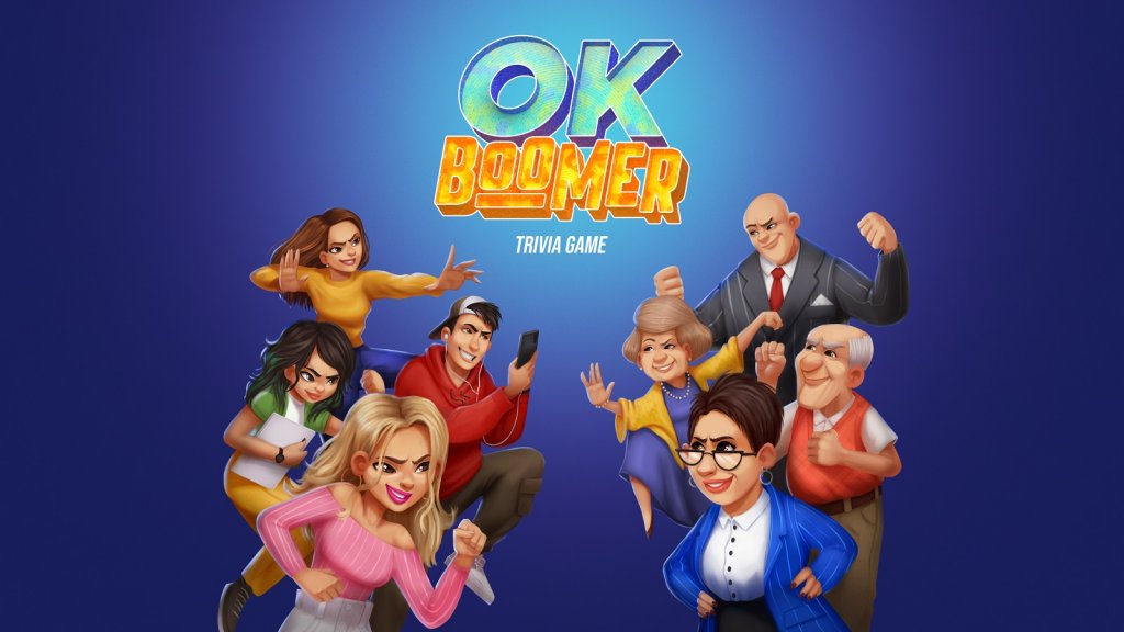 Case Study: OK Boomer. Trivia Game Design and Branding
