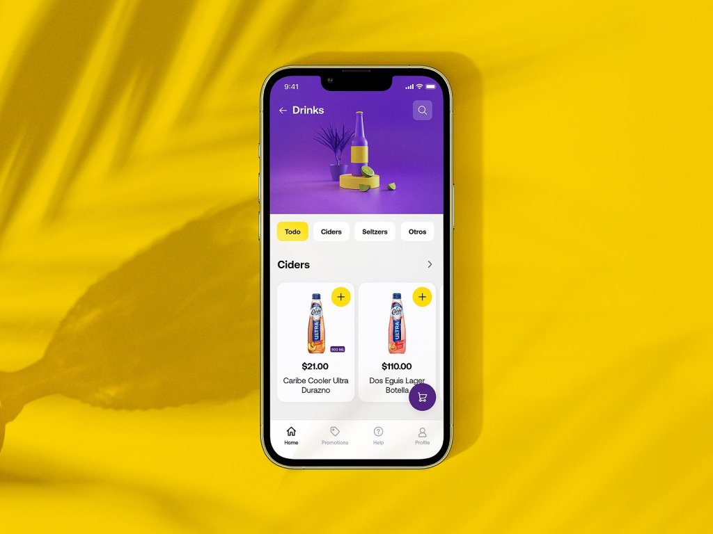 Food and Drink UI Design: Web and Mobile Interface Projects