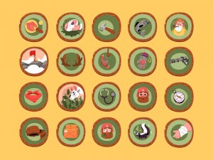 Case Study: Roebuck. Mobile Design and Illustrations for Educational App