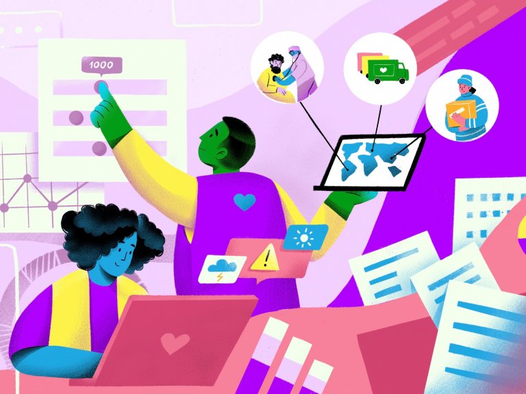 Case Study: World Humanitarian Day. Illustrations and Video for United ...