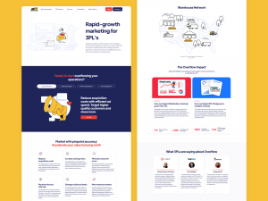 Case Study: Fulfill. Illustrations and Web Design for 3PLs Marketplace