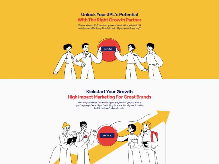 Case Study: Fulfill. Illustrations and Web Design for 3PLs Marketplace