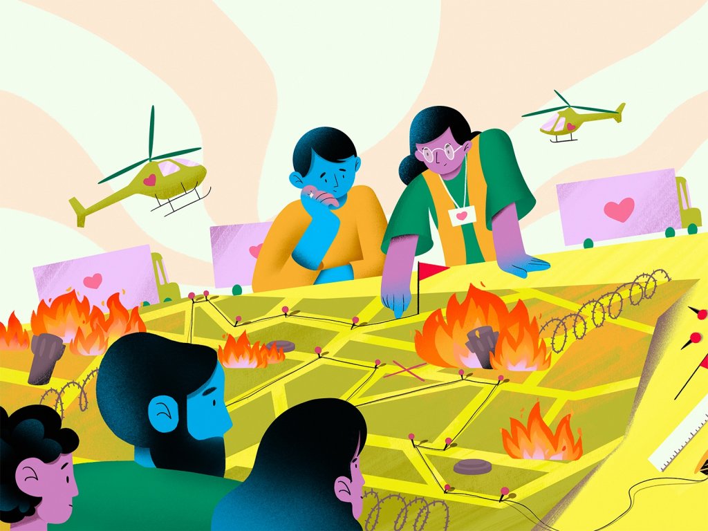 Case Study: World Humanitarian Day. Illustrations and Video for United ...