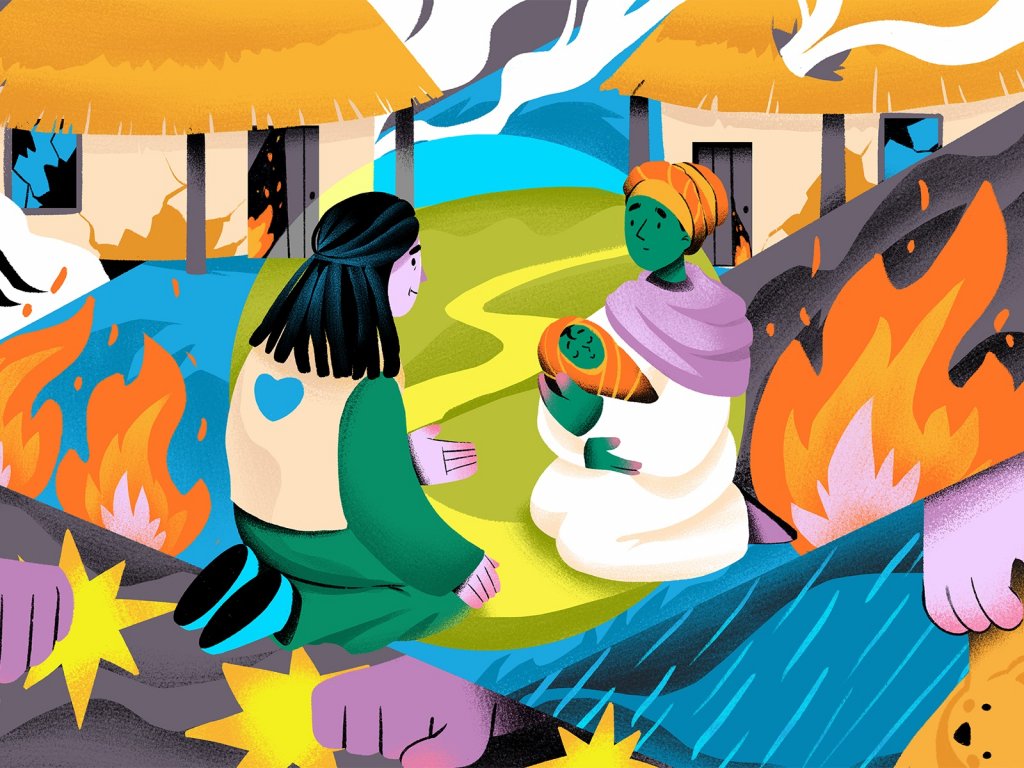 Case Study: World Humanitarian Day. Illustrations and Video for United ...