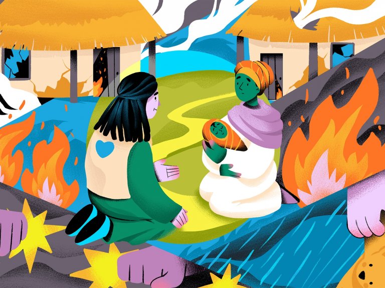 Case Study: World Humanitarian Day. Illustrations and Video for United ...