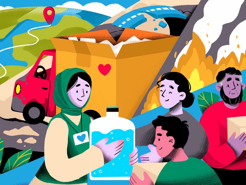 Case Study: World Humanitarian Day. Illustrations and Video for United ...