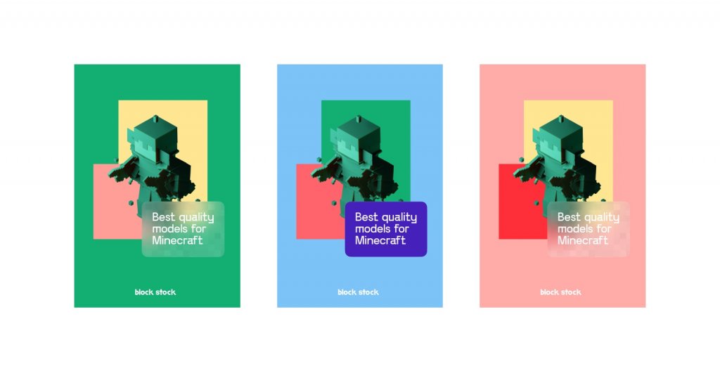 Case Study: BlockStock. Brand Identity and Website for Minecraft Models ...