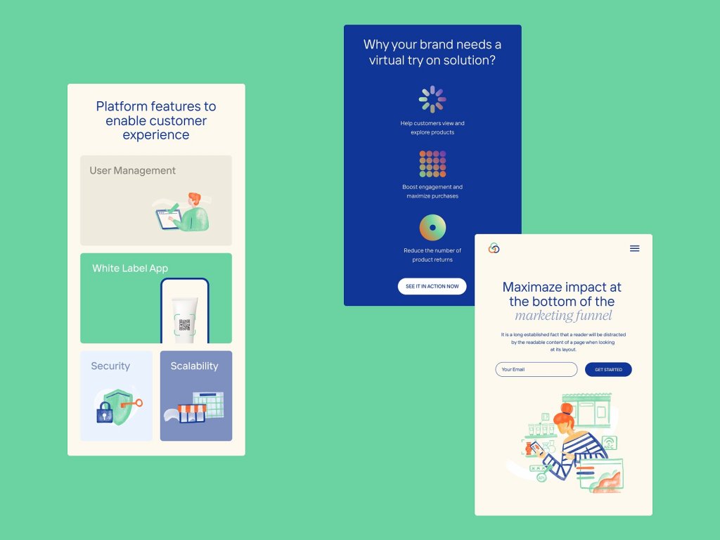 Case Study: CSConnect. Website Design for Immersive Experience Marketing Platform
