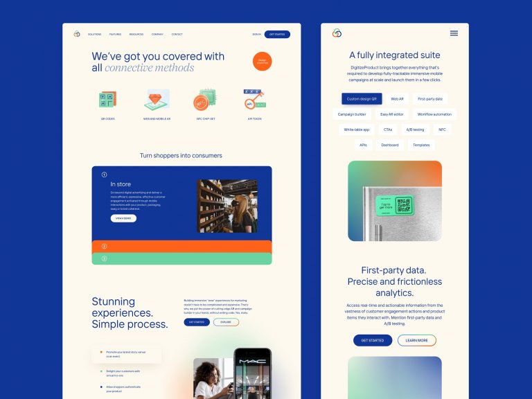 Case Study: CSConnect. Website Design for Immersive Experience ...