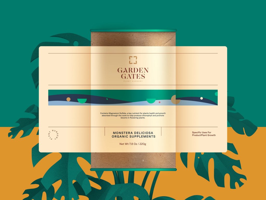 Case Study: Garden Gates. Identity and Packaging Design for Garden Center