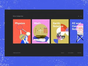 Case Study: Physica Magazine. Web Design and Graphics for Scientific Blog