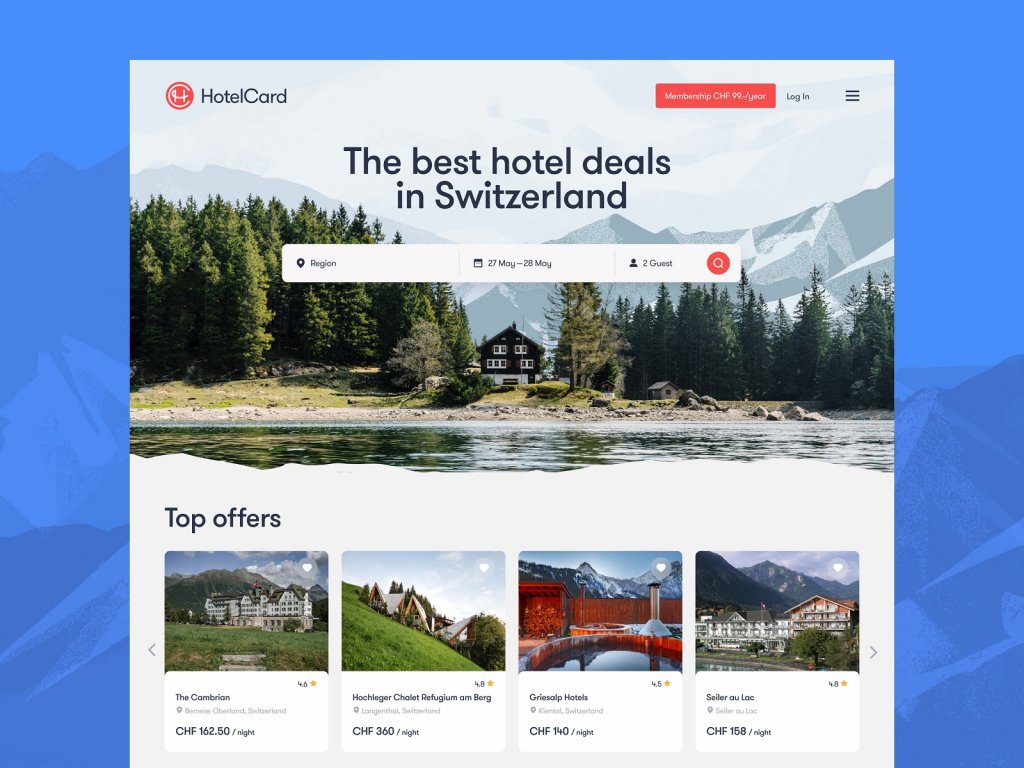 Case Study: HotelCard. Brand Identity for Hotel Offers Service - Tubik ...