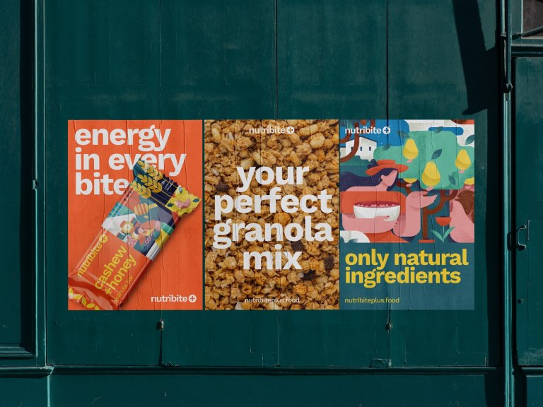 Case Study: Nutribite. Tasty Packaging Design for Granola Bars