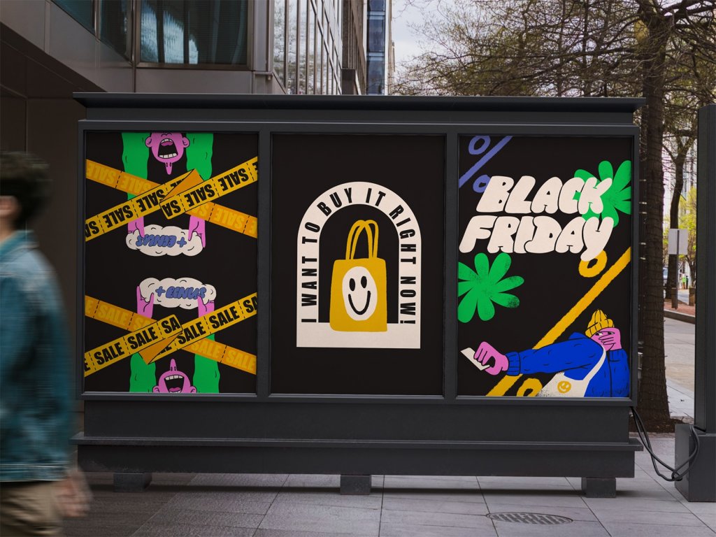 Case Study: Black Friday. Graphic Design for Marketing Campaign