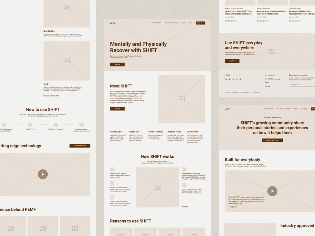 Case Study: FluxWear. Web Design and Development for Health Tech ...