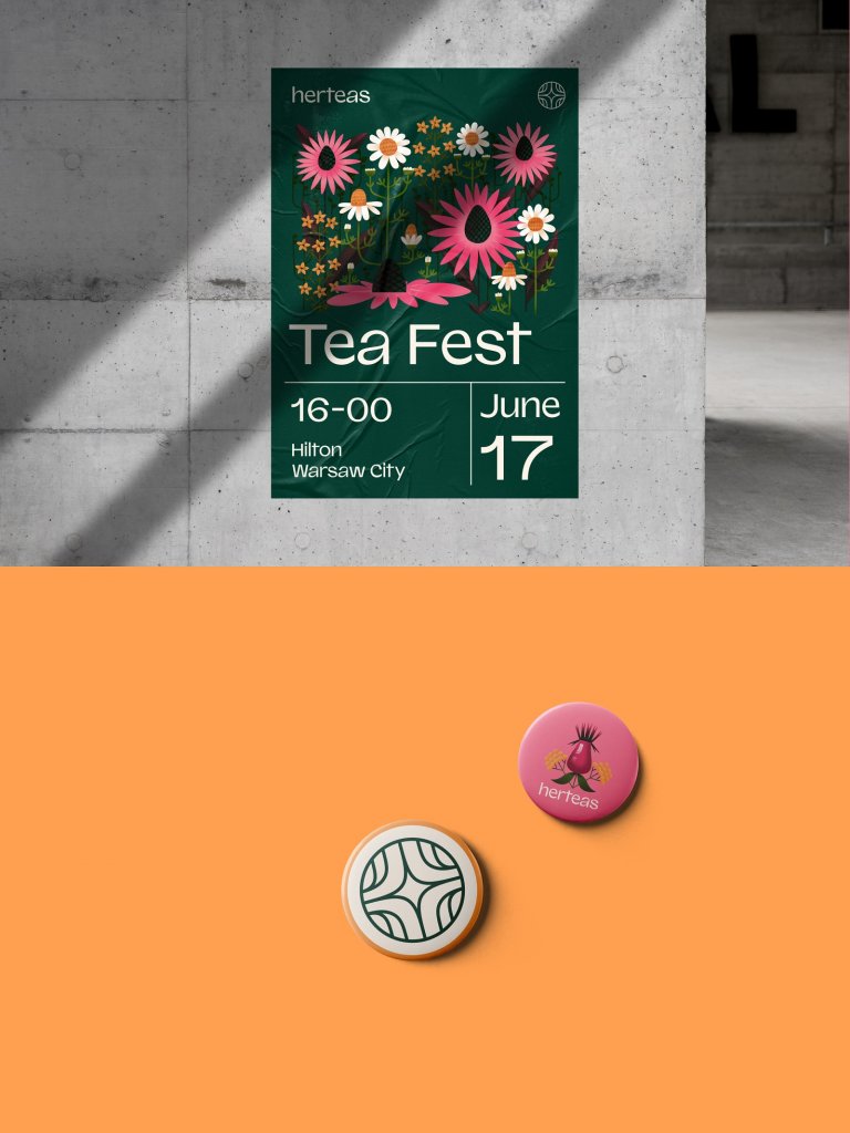 Case Study: Herteas. Packaging Design for Herbal Tea Brand