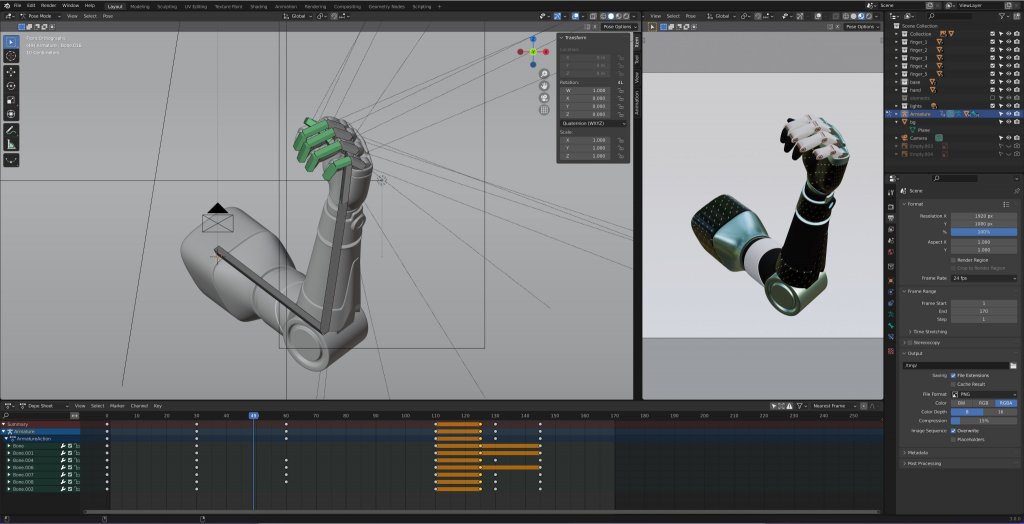 Case Study: HP23. Website and 3D Animation for Prostheses Producer