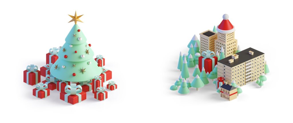 Case Study: Nova Post. Interactive Christmas Advent Calendar UI Design ...