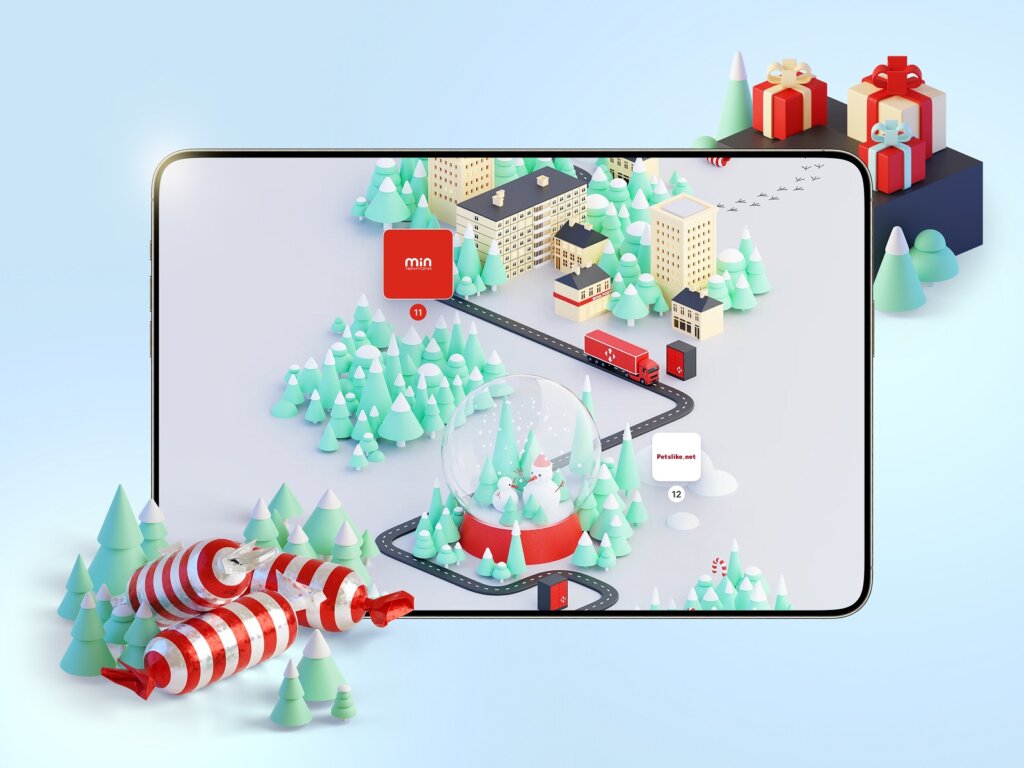 Nova Post Case Study: Interactive Advent Calendar Design