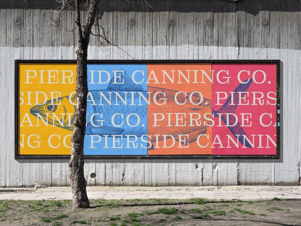 Case Study: PierSide. Packaging Design for Tinned Fish Brand