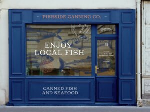Case Study: PierSide. Packaging Design for Tinned Fish Brand