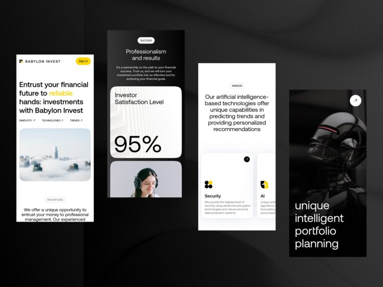 Design for Fintech: UI/UX Projects for Finance and Business
