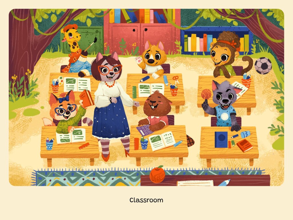 Case Study: Fairytale. Picture Book Illustrations and Design