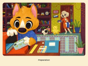 Case Study: Fairytale. Picture Book Illustrations and Design