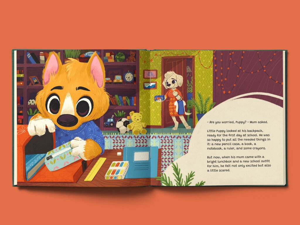 Case Study: Fairytale. Picture Book Illustrations and Design