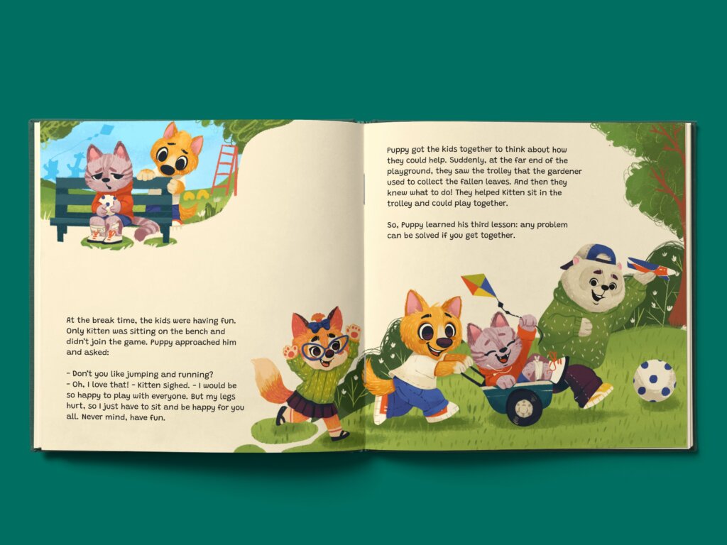 Case Study: Fairytale. Picture Book Illustrations and Design