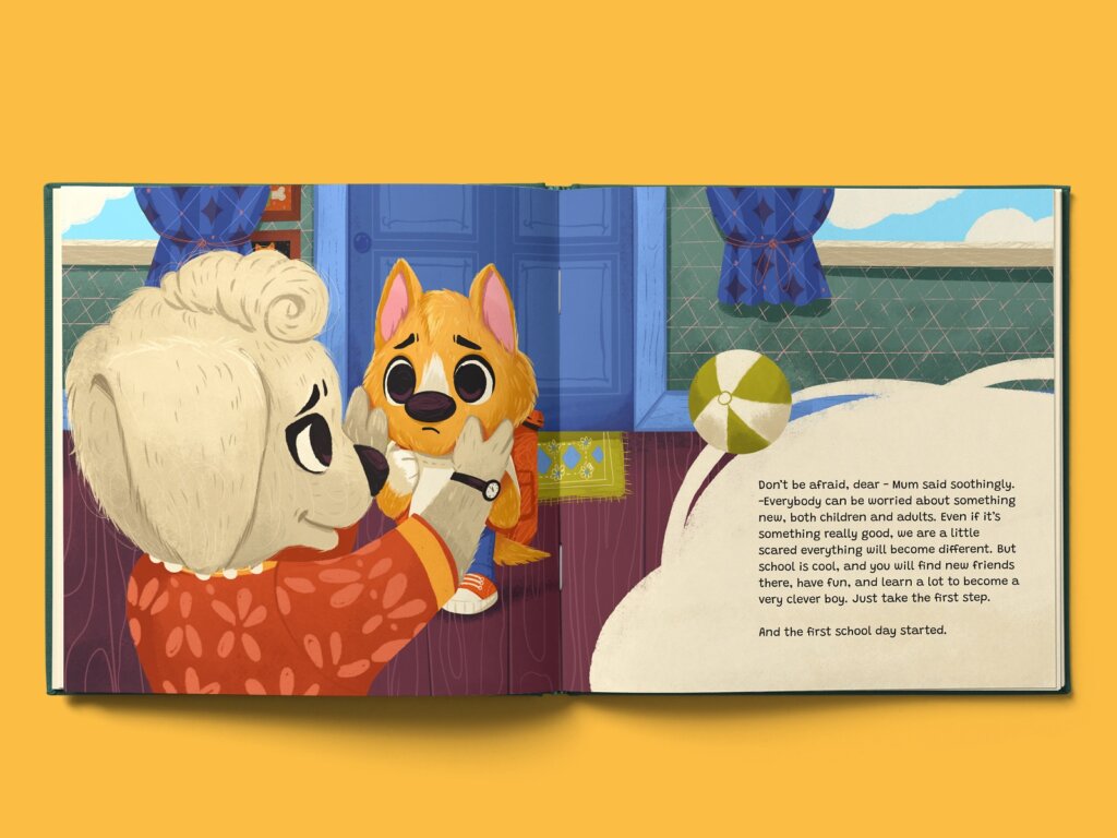 Case Study: Fairytale. Picture Book Illustrations and Design