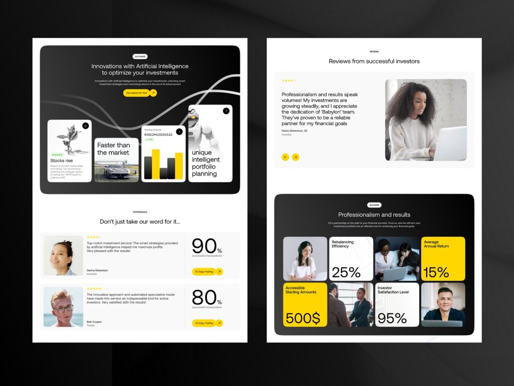 8 Web Design Projects To Inform and Impress Users