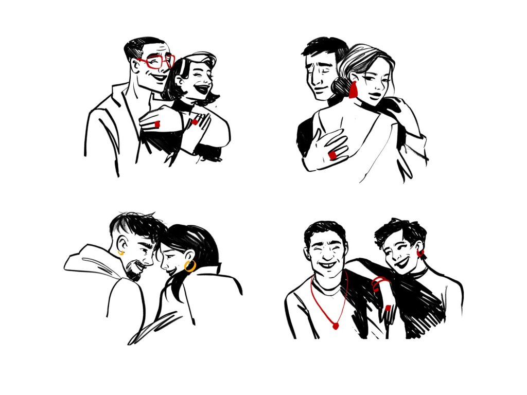 Case Study: Love Sign. Gift Box Packaging Design with Romantic Vibes