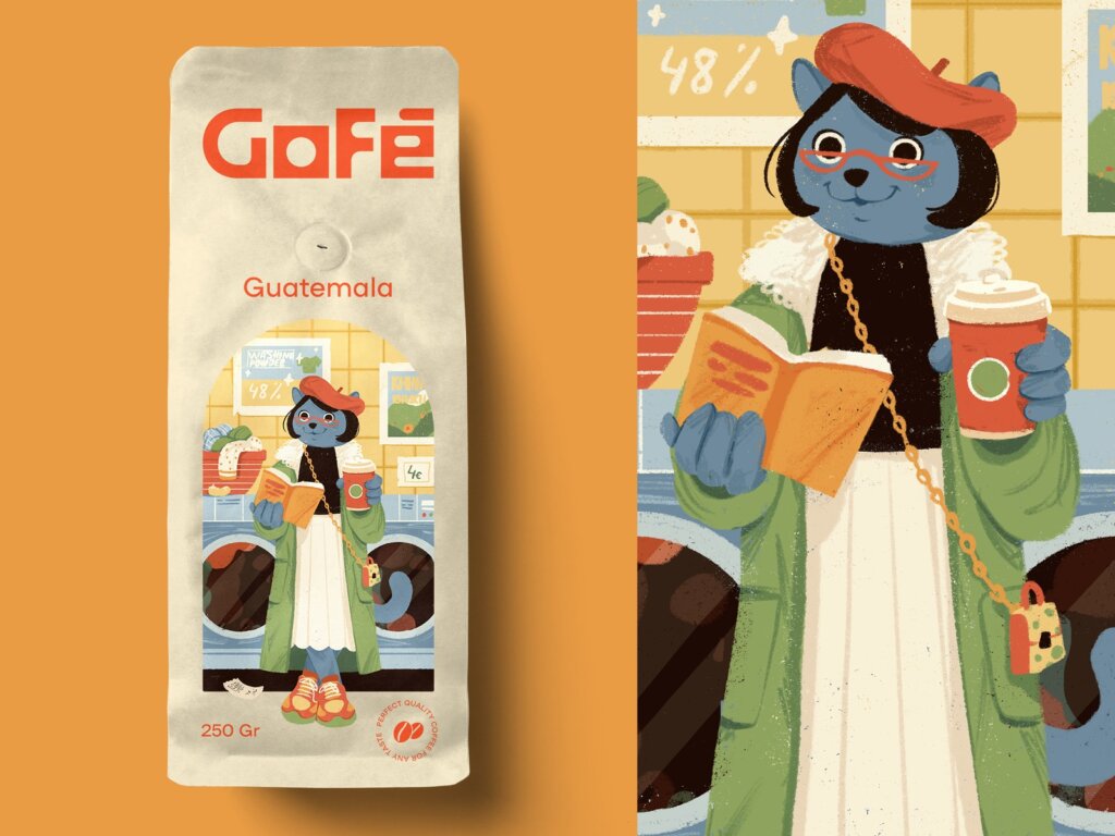 Case Study: Gofe. Packaging and Marketing Design for Coffee Brand