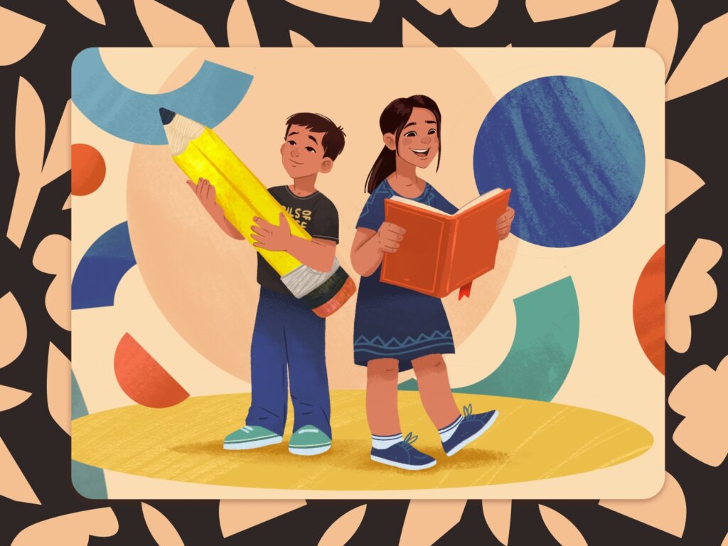 Case Study: Pencils of Promise. Picture Book Creation Process Step by ...