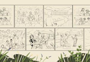 Case Study: Pencils of Promise. Picture Book Creation Process Step by ...