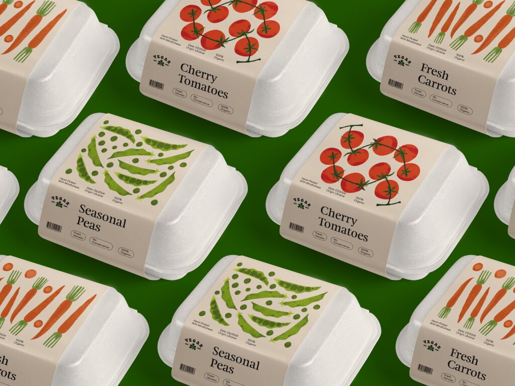Case Study: Vegar. Packaging and Marketing Design for Vegetable Producer