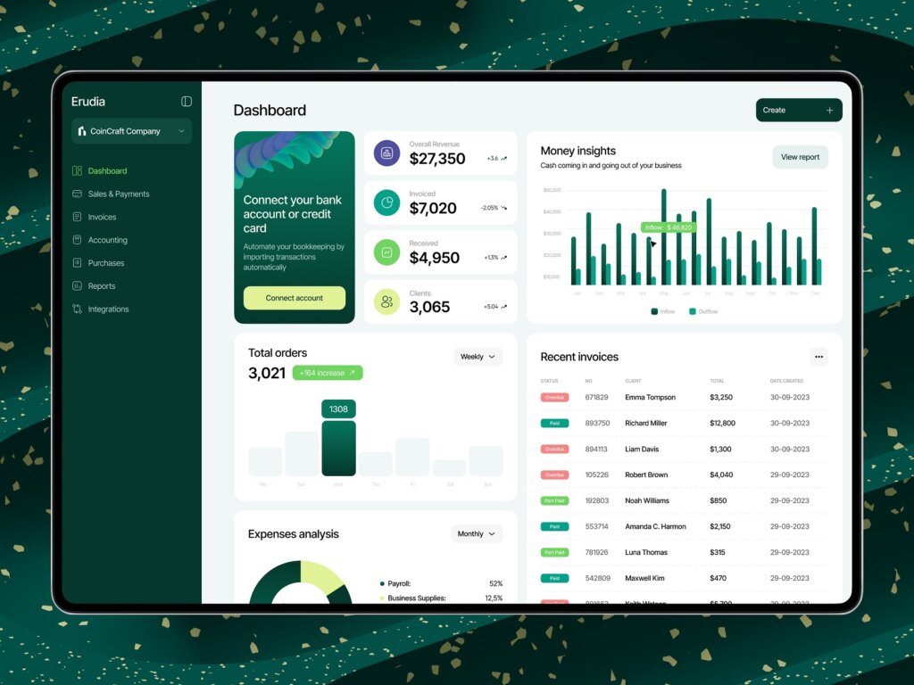 Design for Fintech: UI/UX Projects for Finance and Business