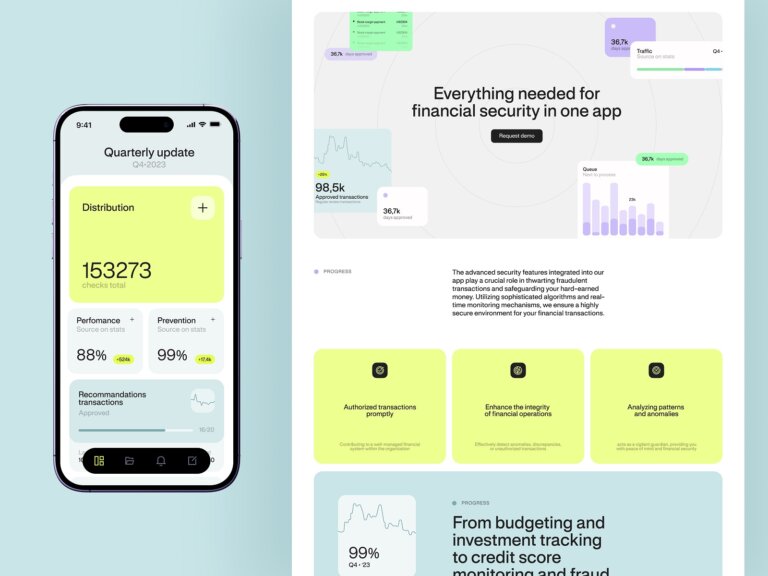 Design for Fintech: UI/UX Projects for Finance and Business