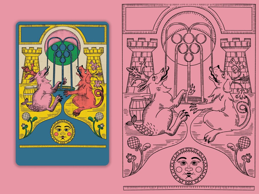 Case Study: 1260. Wine Brand Packaging Design with Medieval Vibes